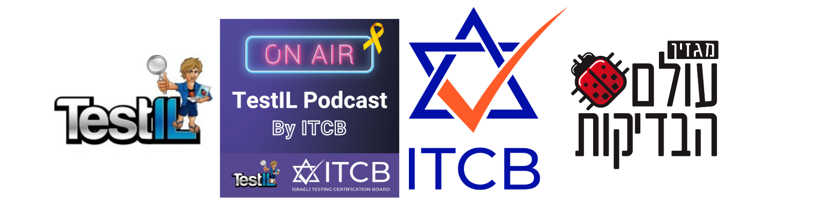 עמוד הבית של אתר ®ITCB לבודקי תוכנה